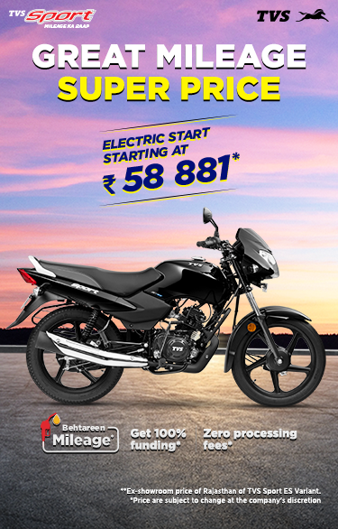 Best Two Wheeler In India- Bike, Scooter, Motorcycle | TVS Motor