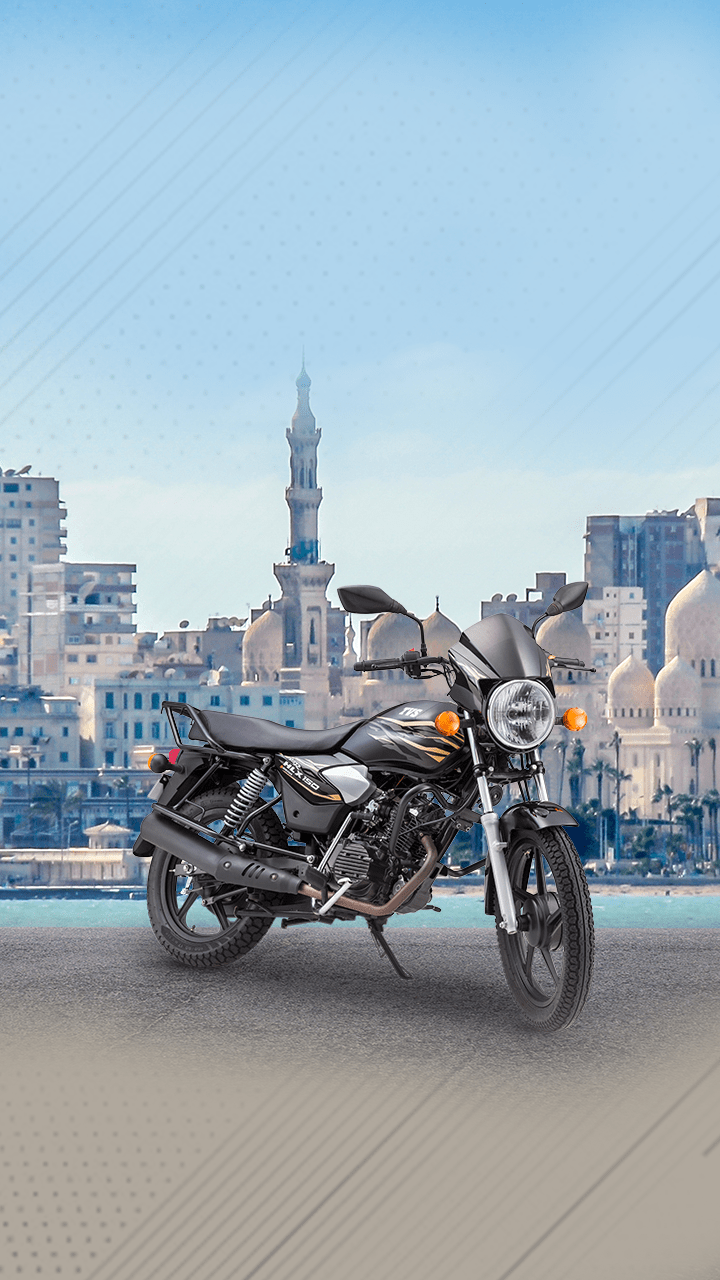 Buy a motor bike from TVS motorcycle company | Qatar
