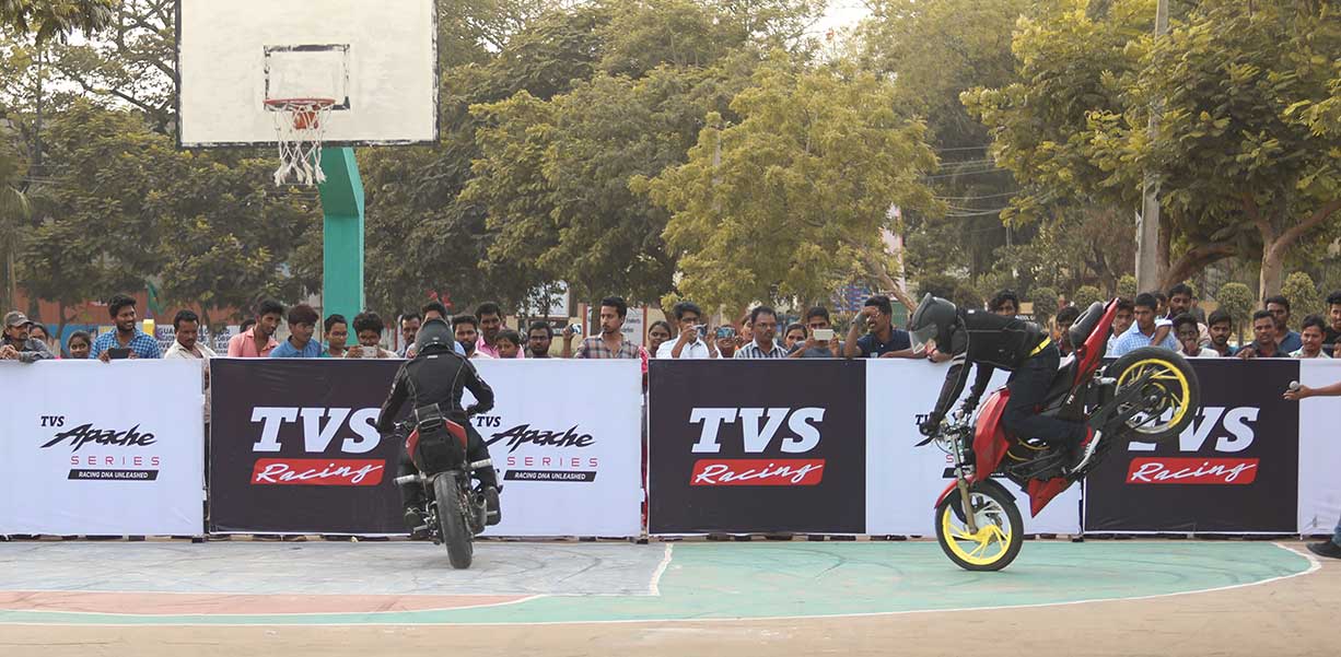 TVS Apache Racing - Customer Experience and Gallery