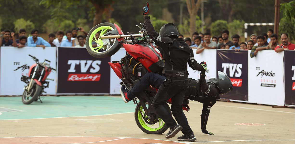 TVS Apache Racing - Customer Experience and Gallery