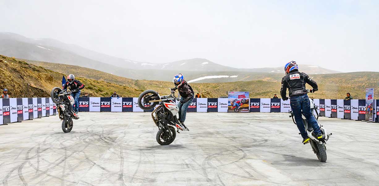 TVS Apache Racing - Customer Experience and Gallery