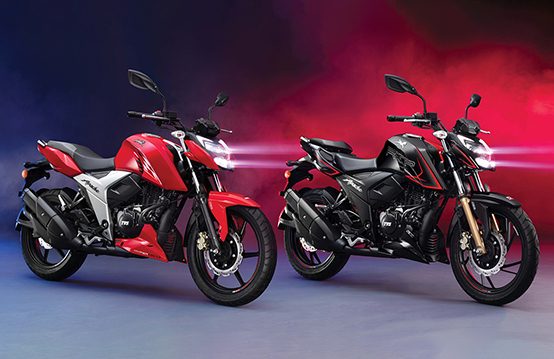 TVS Apache - Apache Bike Series, Race Engineered Features