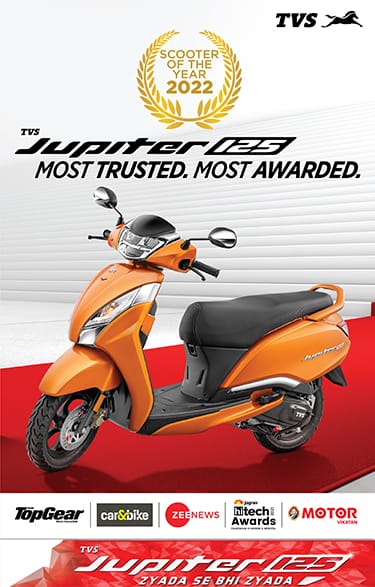 TVS Jupiter 125 Disc : Price, Colours, Images and Specifications