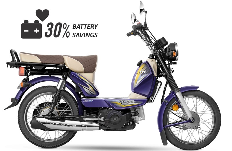 TVS XL100 HD Win Edition: Extra Stylish, Mileage, Tech Specs