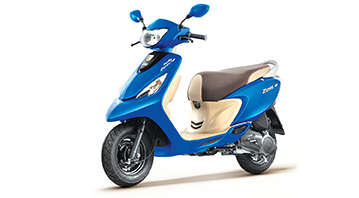 TVS Scooty Zest 110 - Price, Specification, Mileage, Colours
